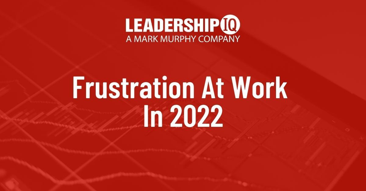 Frustration At Work