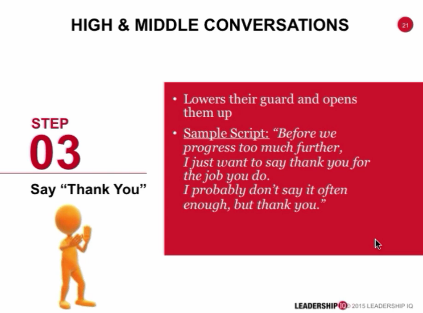 Video: Say Thank You To High Performers During Performance Reviews